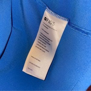 Figs | Tops | Figs Inala Slim Scrub Top Capri Blue Po 26 | Poshmark